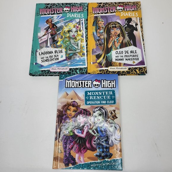 Little Brown | Other | New Lot Of 3 Monster High Books 2 Diaries ...